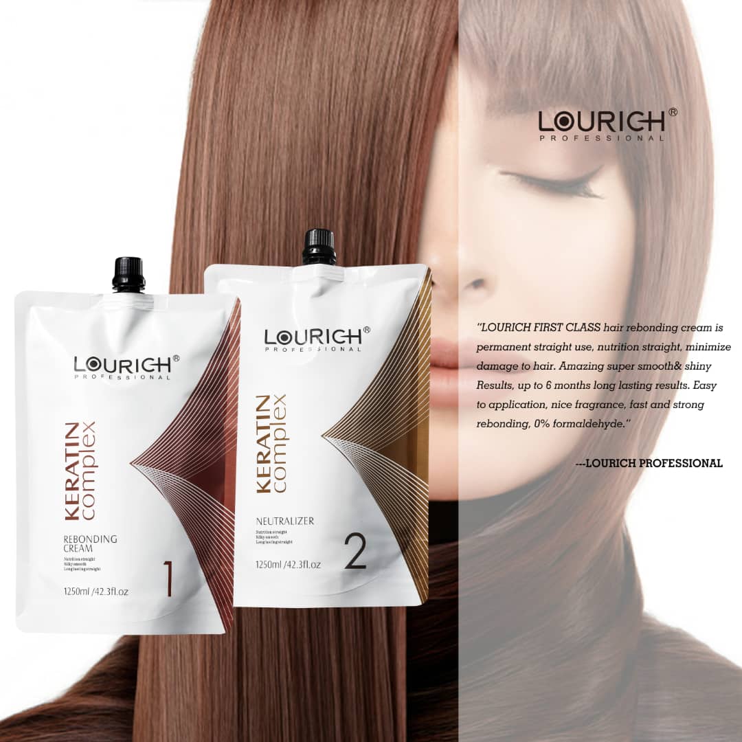 LOURICH Professional Keratin Complex White Rebonding Kit – Cozmeticstore